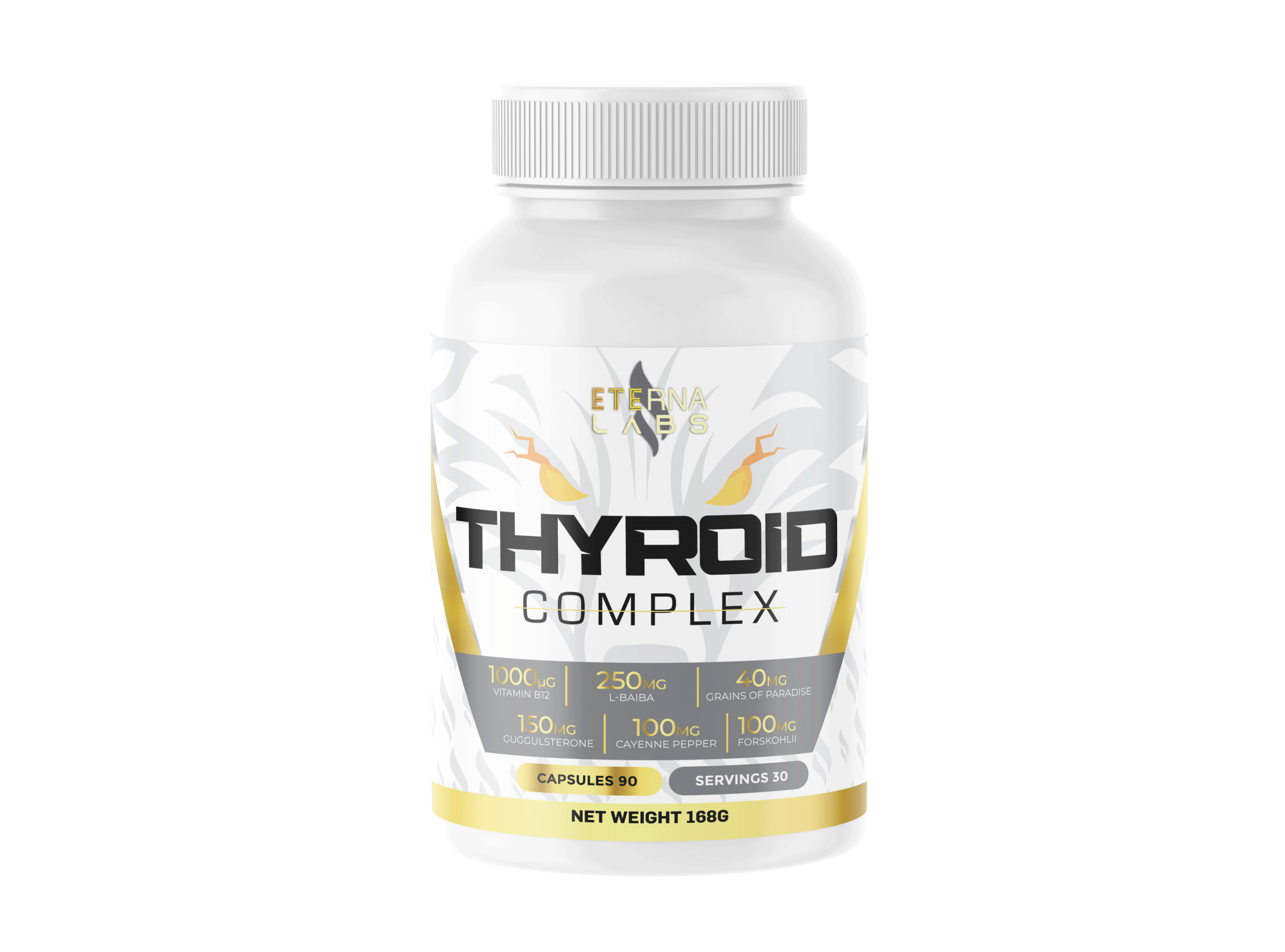 Thyroid Support Complex: Integratore per Tiroide 90 capsule – Eternalabs